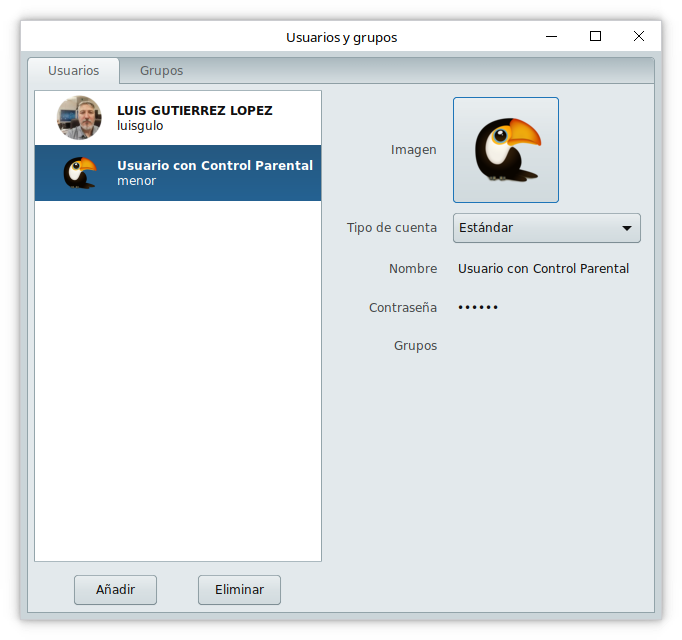Control Parental en Linux