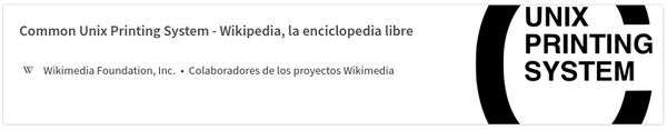 CUPS - Common Unix Printing System