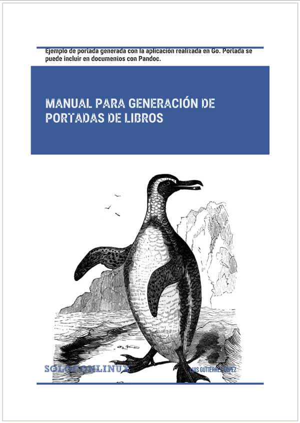 Generar Portadas para Libros